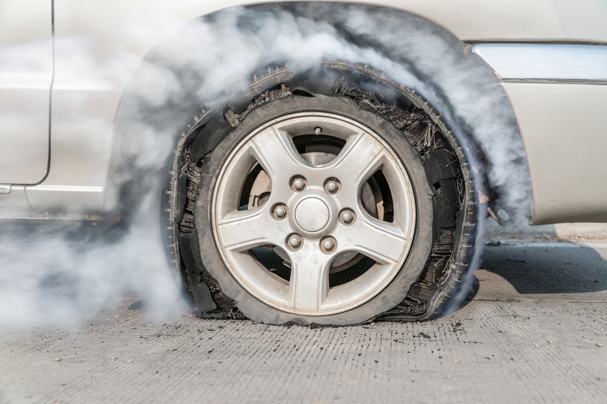 What Happens if a Tire Blowout Caused your Accident? - Gilbert Adams